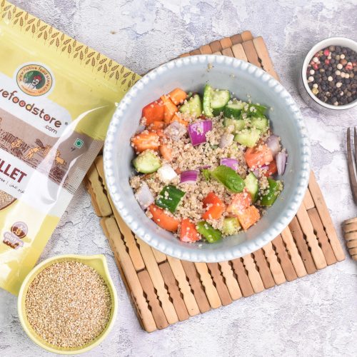 How to Make Easy Veg millet salad - Native Food Store